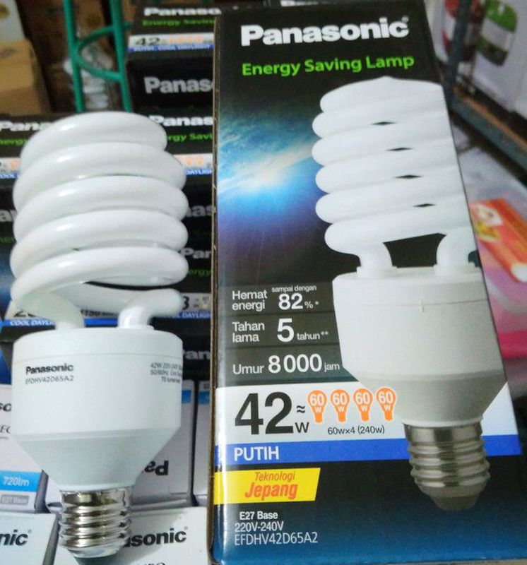 LAMPU SL 42 watt