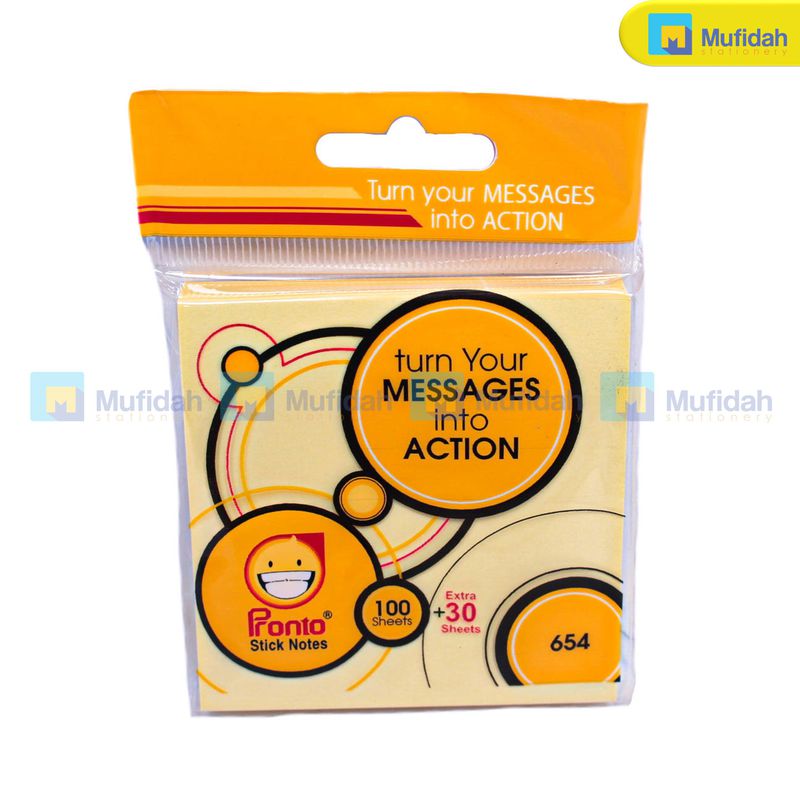 PRONTO STICK NOTE 76X76MM @130