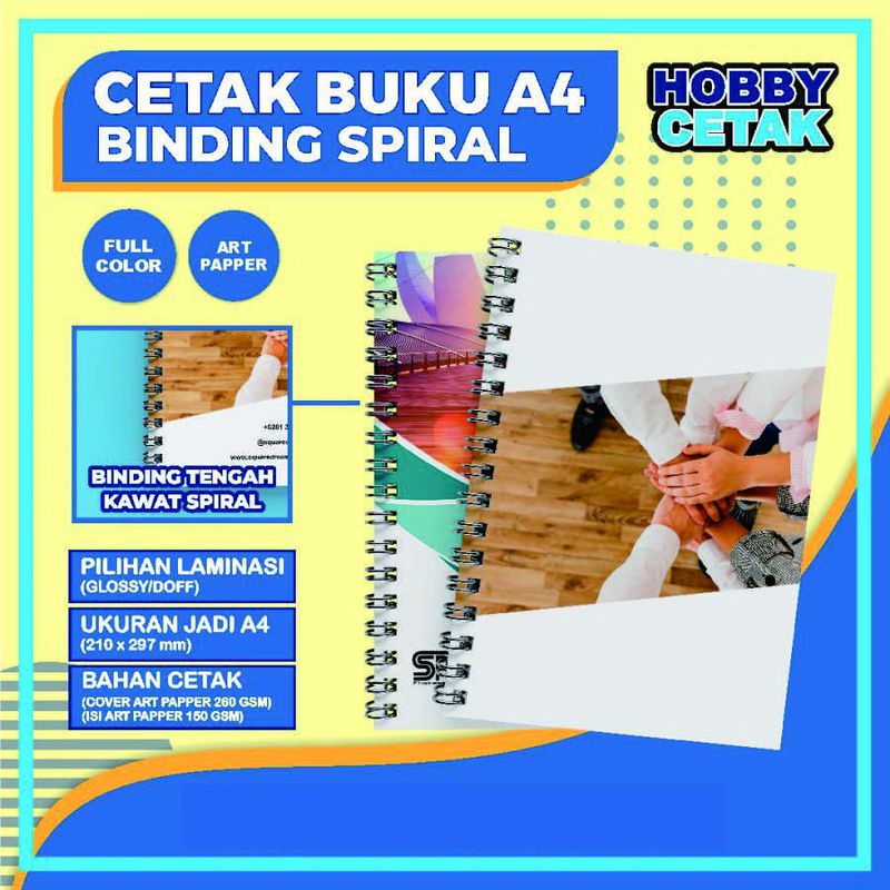 Cetak Buku Majalah Katalog Company Profile Ukuran A4