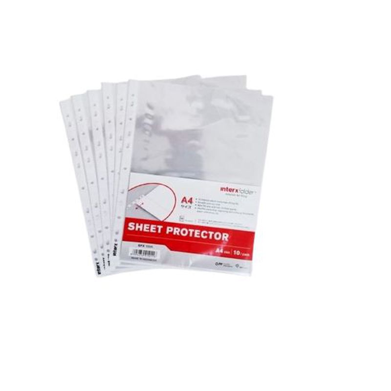 SHEET PROTECTOR A4 INTER X FOLDER - DKS 306