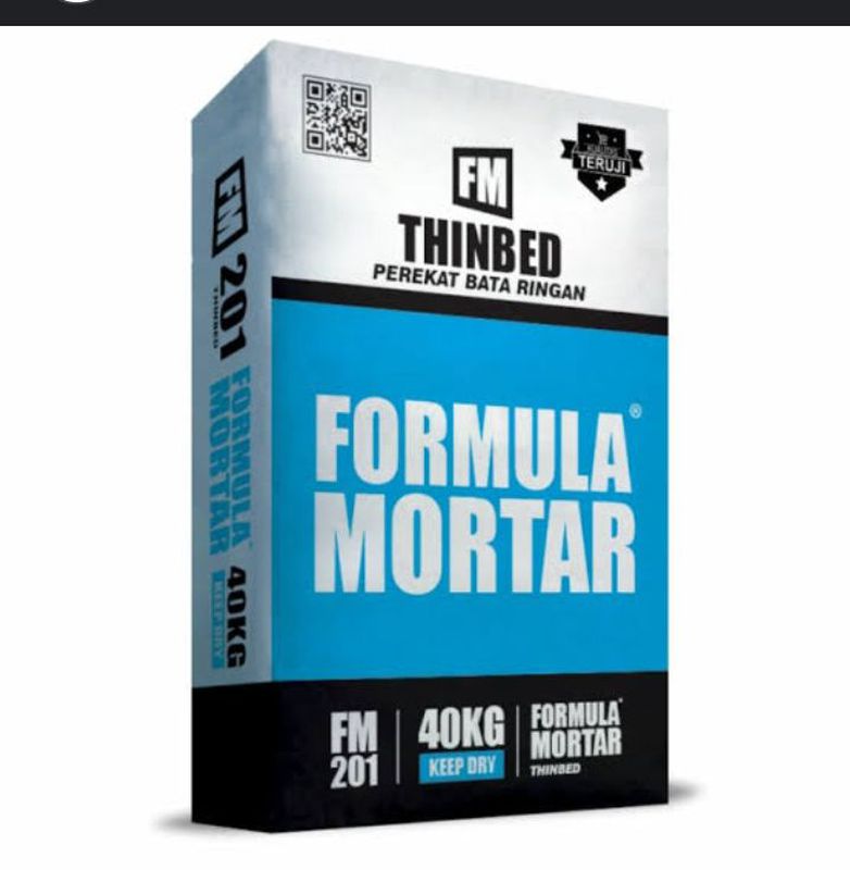 Formula Mortar FM201 perekat bata ringan