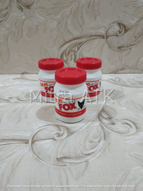 Lem putih PVAc, lem putih, Merk Fox