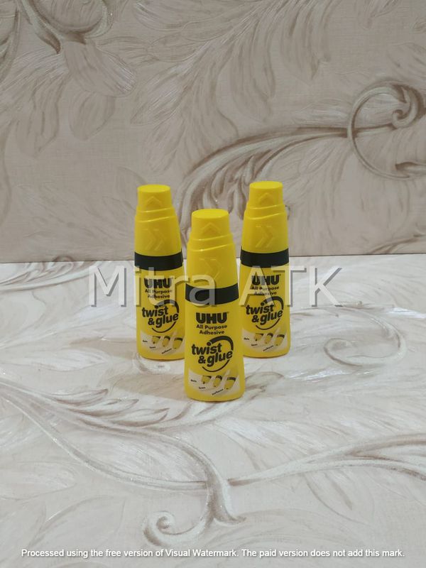 Lem UHU botol, 35 ml, Merk UHU
