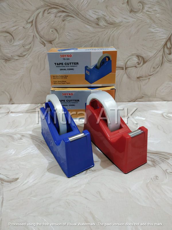 Tape Cutter ( Dispenser Tape ) dual core, Merk Joyko