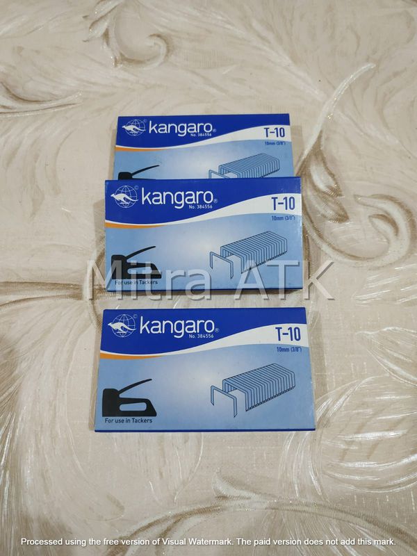 Isi Staples Tembak ( Gun Tacker ) Ukuran T 10, Merk Kangaro