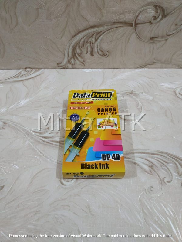 Tinta Printer untuk Canon DP 40, Black, Merk Data Print
