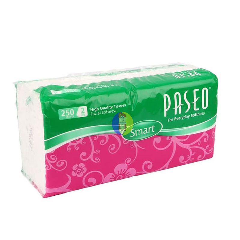 Tisu Kering Paseo Facial Smart 250's
