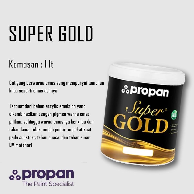 PROPAN - SUPER GOLD SG-07 WB/ SUPER GOLD/ CAT/ PELAPIS