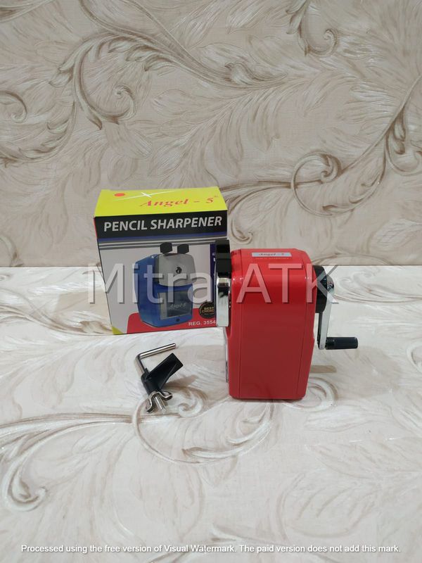 Peruncing Meja ( ada penjepit di meja ) Merk Angel-5