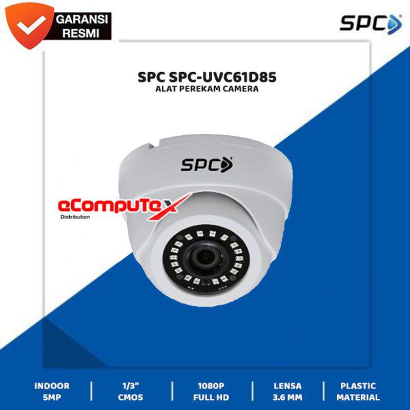 SPC CAMERA ANALOG SPC-UVC61D85 - 5MP 4IN1 1/3" CMOS - TKDN RESMI