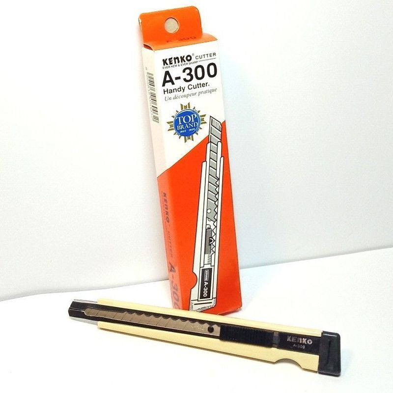 KENKO A-300 Pemotong Kertas Handy Cutter Pisau ORIGINAL TOP
