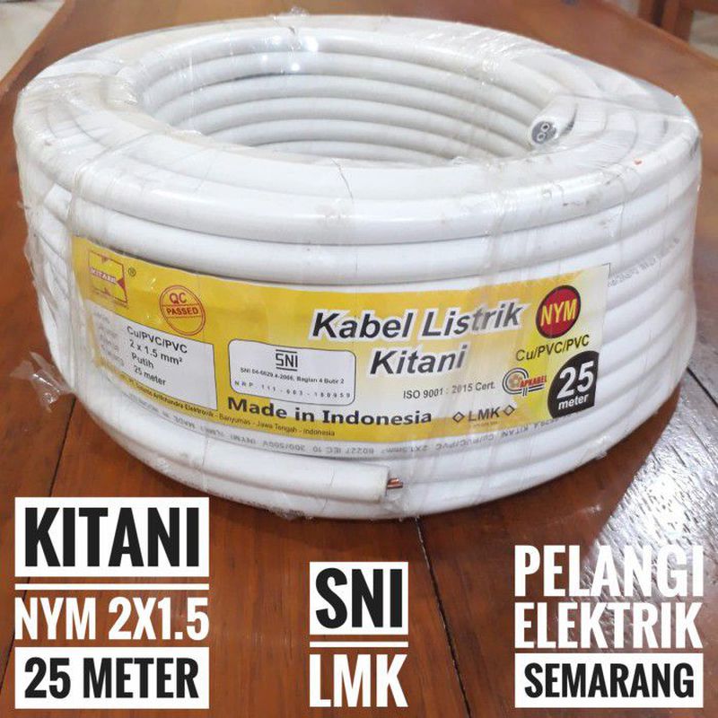 Kabel SNI Putih Pus**