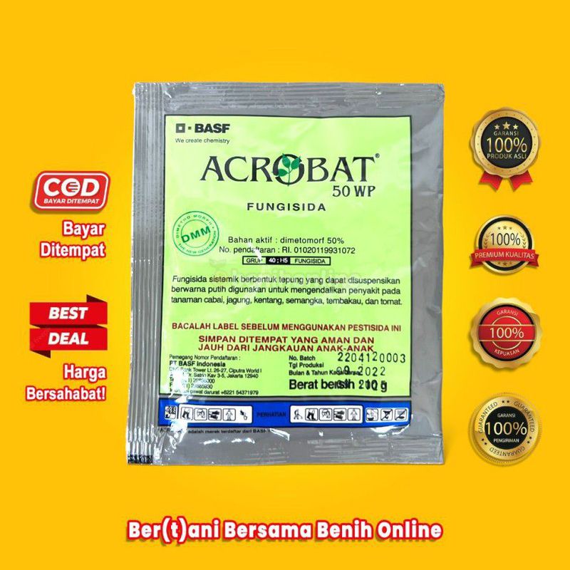 Fungisida Acrobat 50 wp, 10gram