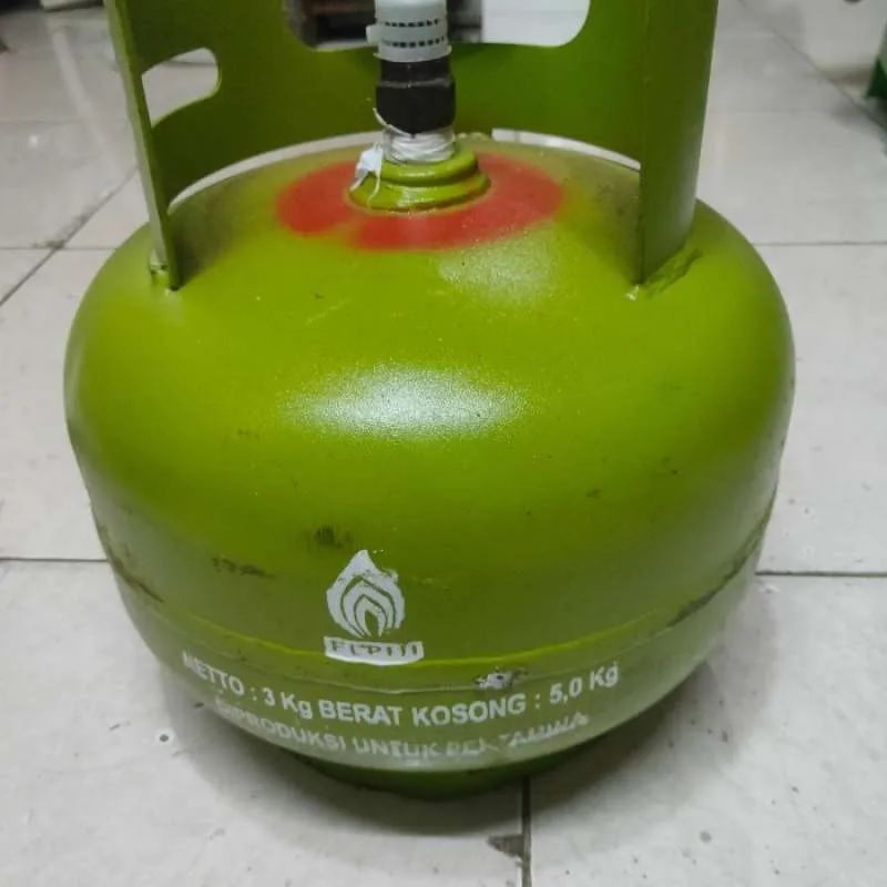 Isi Tabung Gas Elpiji 3 kg