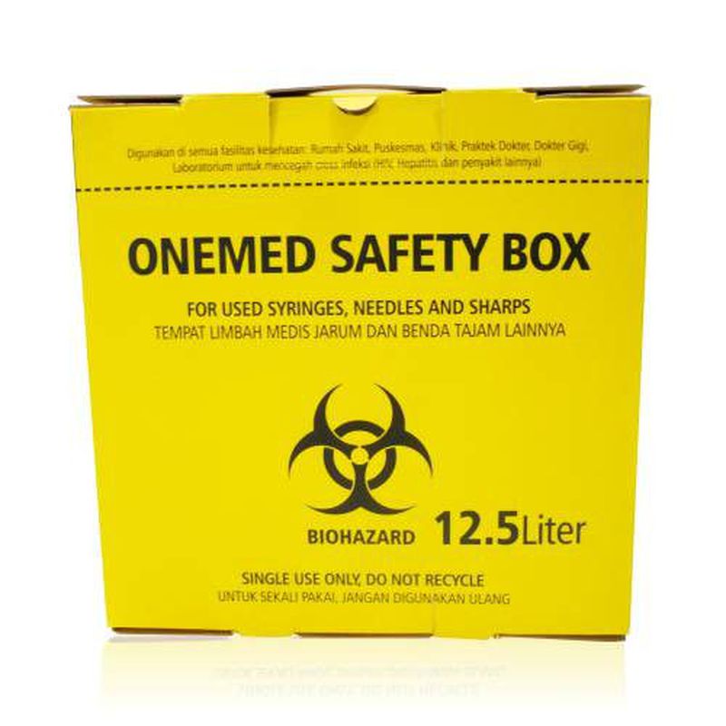 Safety box biohazard 12.5 Liter