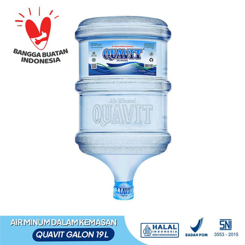 Air Mineral Galon QUAVIT