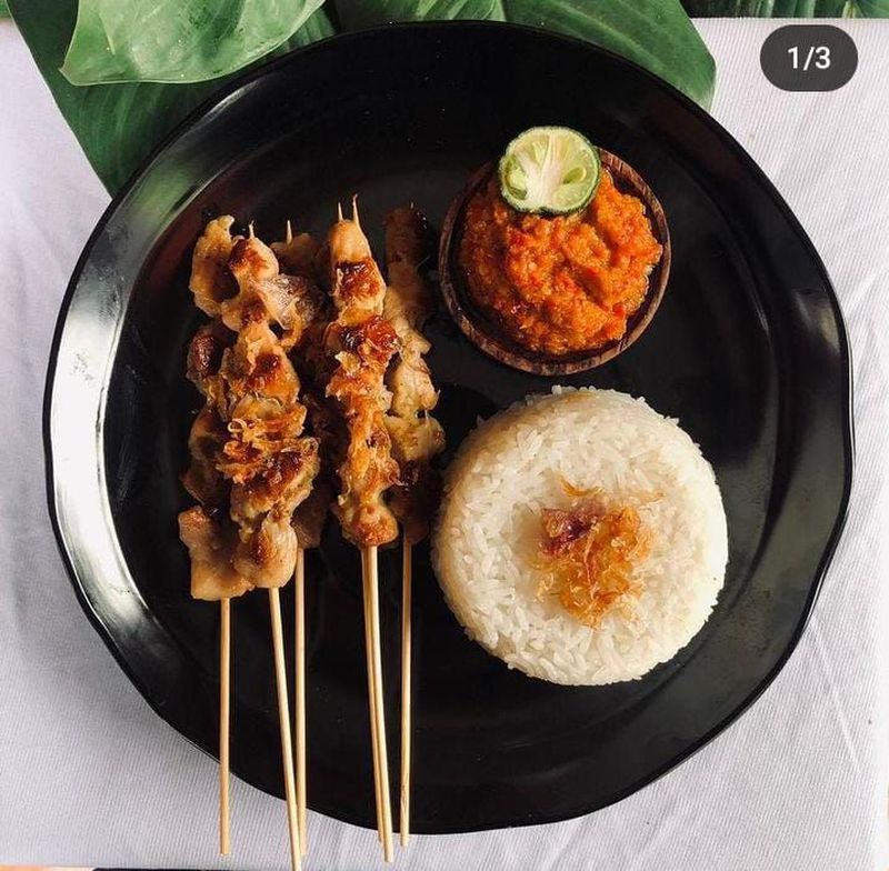 nasi box sate taican