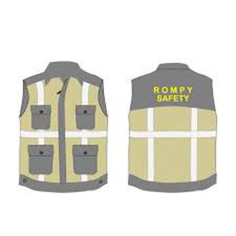 Rompi Lapangan Safety Custom