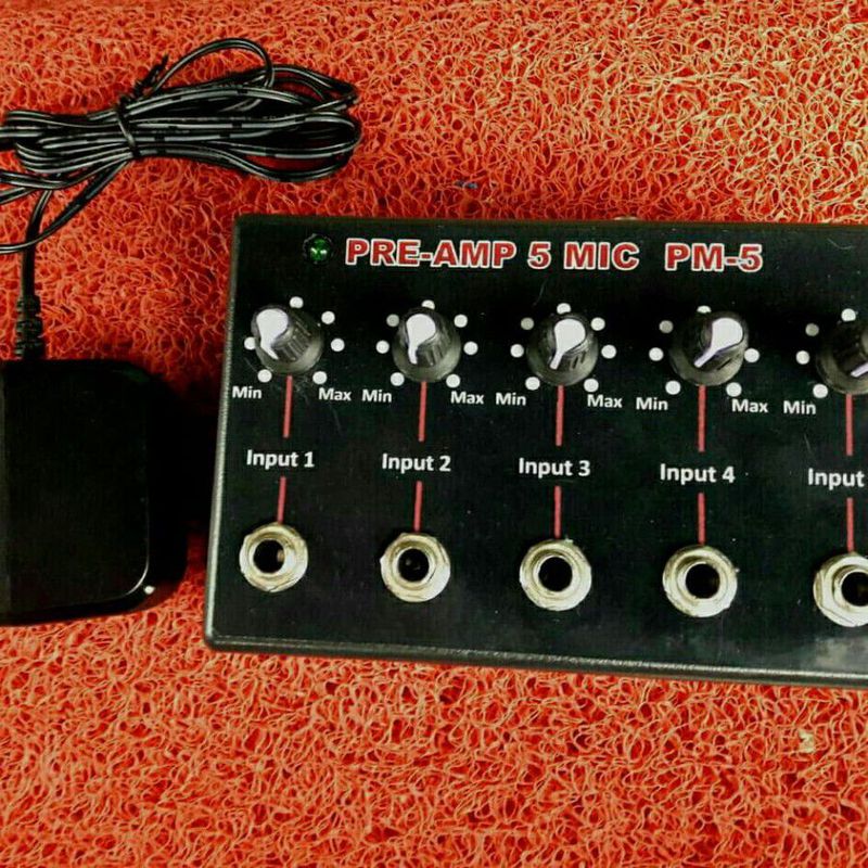 PARALLEL SPLITTER MIC 5 LUBANG