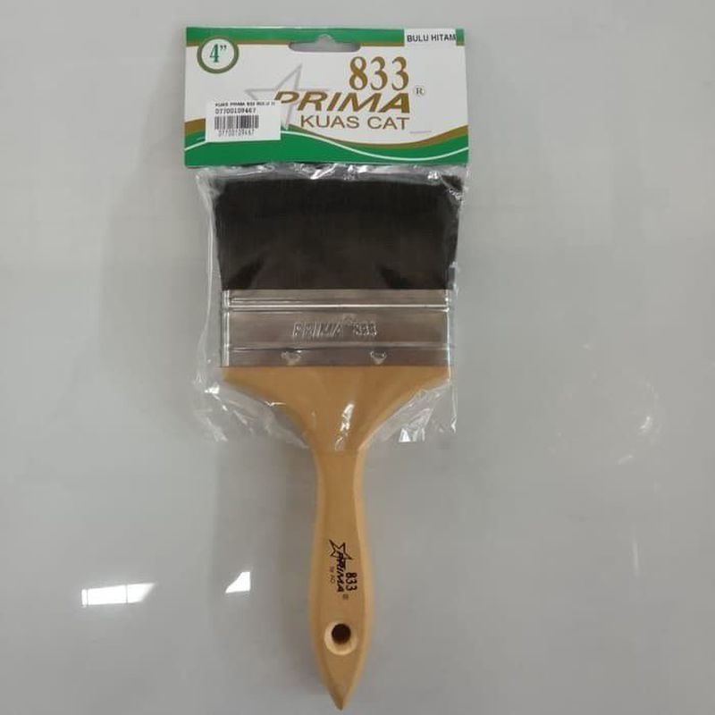 Kuas Merk Prima 833 cat paint brush 4"