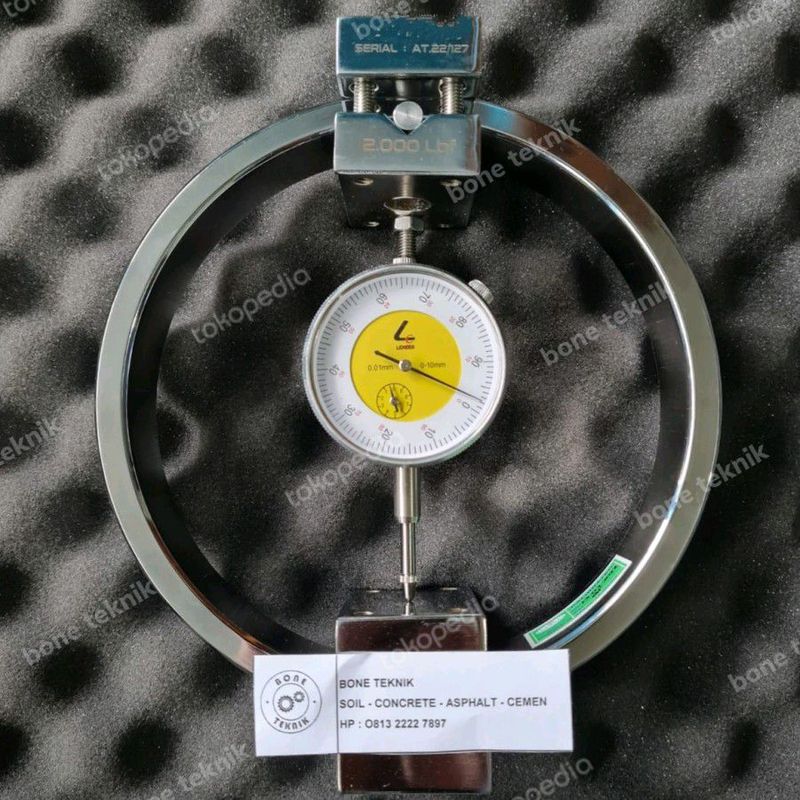 Proving ring 2000 Lbs + kalibrasi KAN