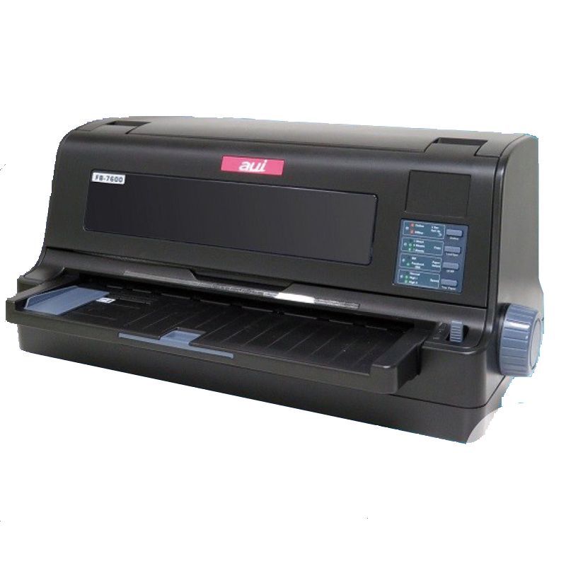 AUI FB 7600 24 Pin Dot Matrix Printer W/Ethernet