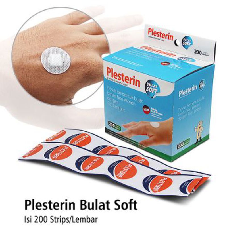 Plesterin Bulat Soft OneMed box isi 200pcs
