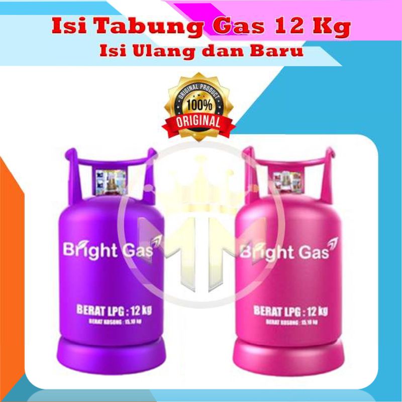 Isi Tabung Gas LPG 12 Kg