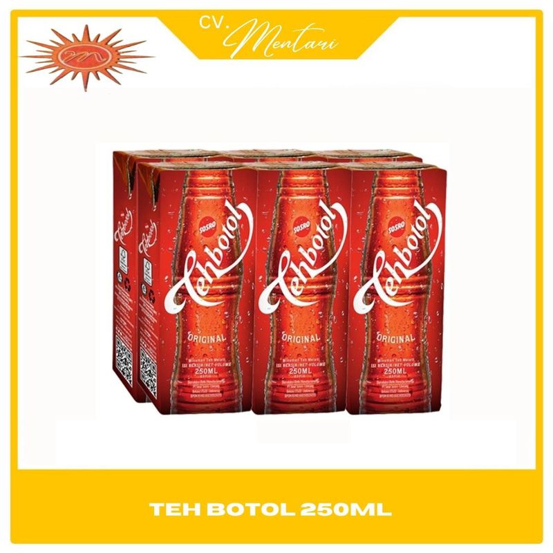 TEH BOTOL SOSRO 250ML