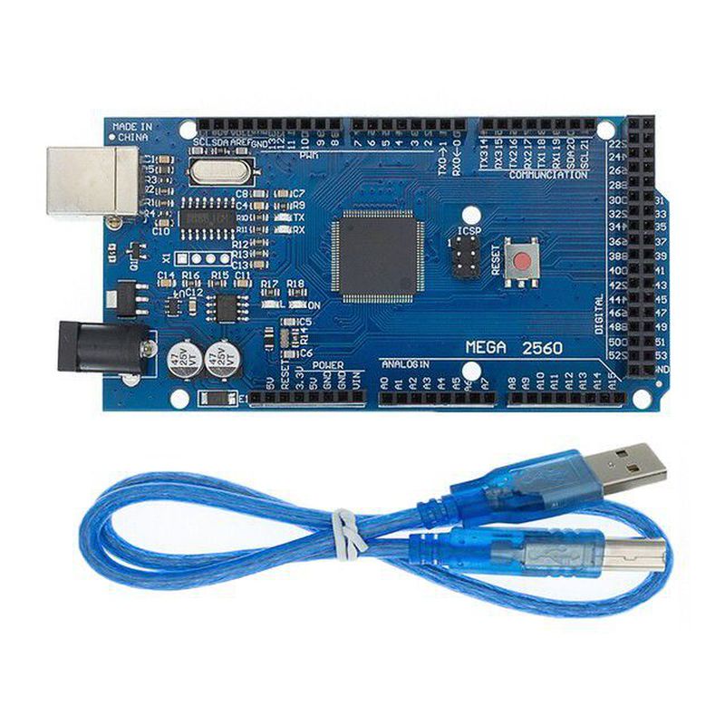 Arduino Mega 2560 R3 Atmega 16u2 Compatible Board Usb Cable