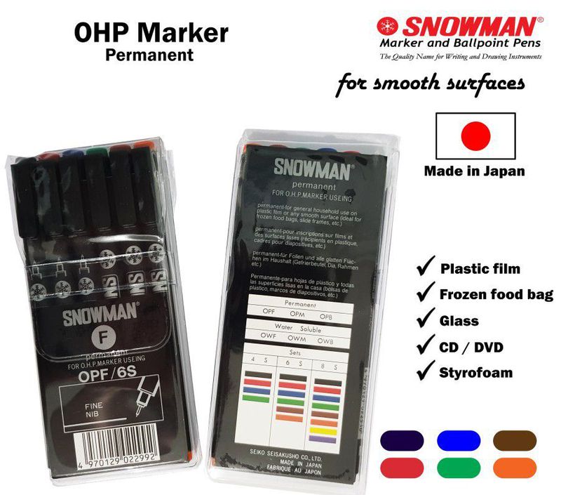 SPIDOL SNOWMAN OHP PERMANENT