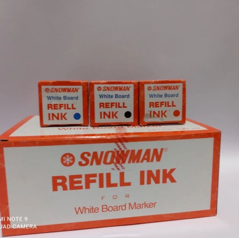 Refill Tinta Spidol Whiteboard Hitam