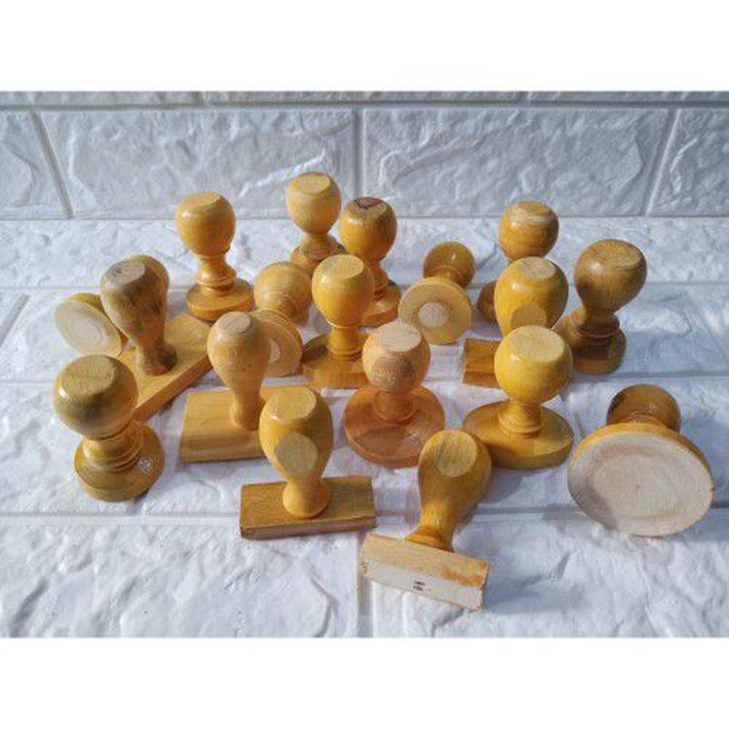 STEMPEL KAYU UK. 2 X 0,5
