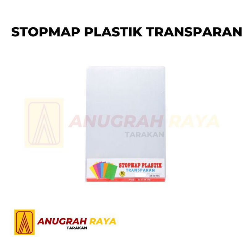 STOPMAP PLASTIK TRANSPARAN