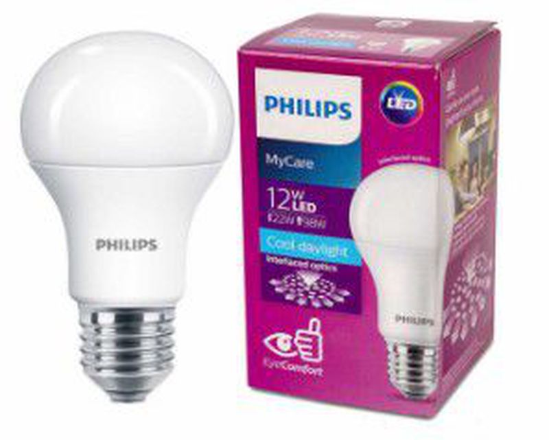 Lampu ulir philips 12 w 3000k 1360 lm 120 ma