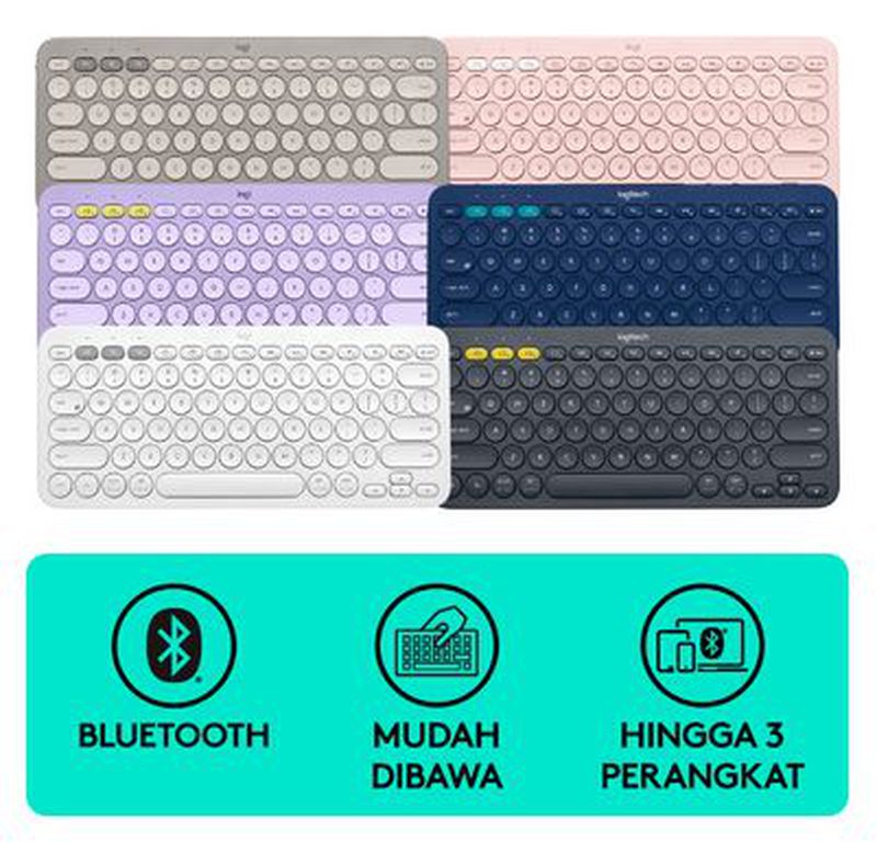 Keyboard Logitech K380 Keyboard Wireless Bluetooth Multi-Device