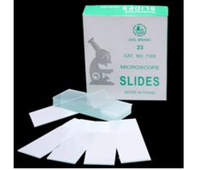 MICROSCOPE GLASS SB FROSTED 7105 , BOX/75PCS