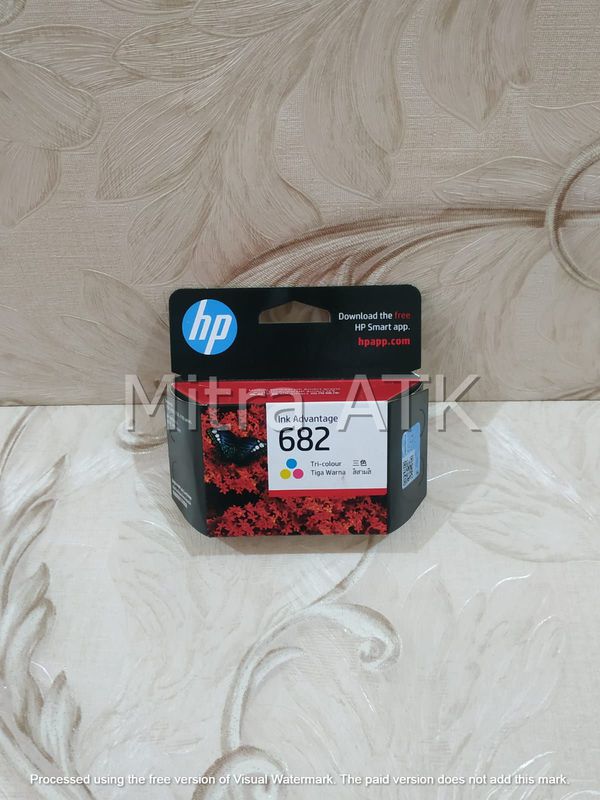 Cartridge Hp seri 682, Genuine, Colour