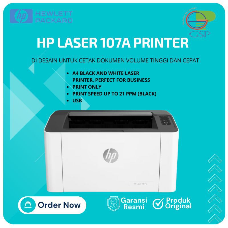 HP Laser 107a Printer