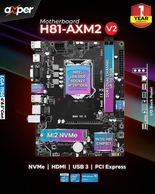 Motherboard H81 Axper