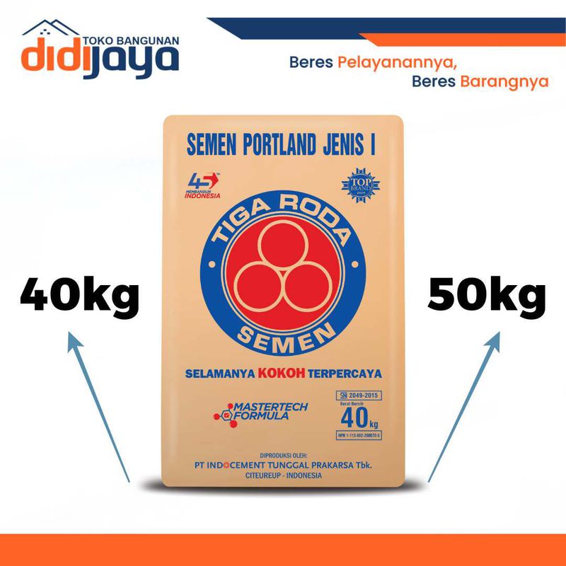 Semen Tiga Roda - 40kg