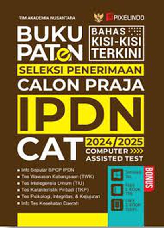 CALON PRAJA IPDN CAT 2024 2025
