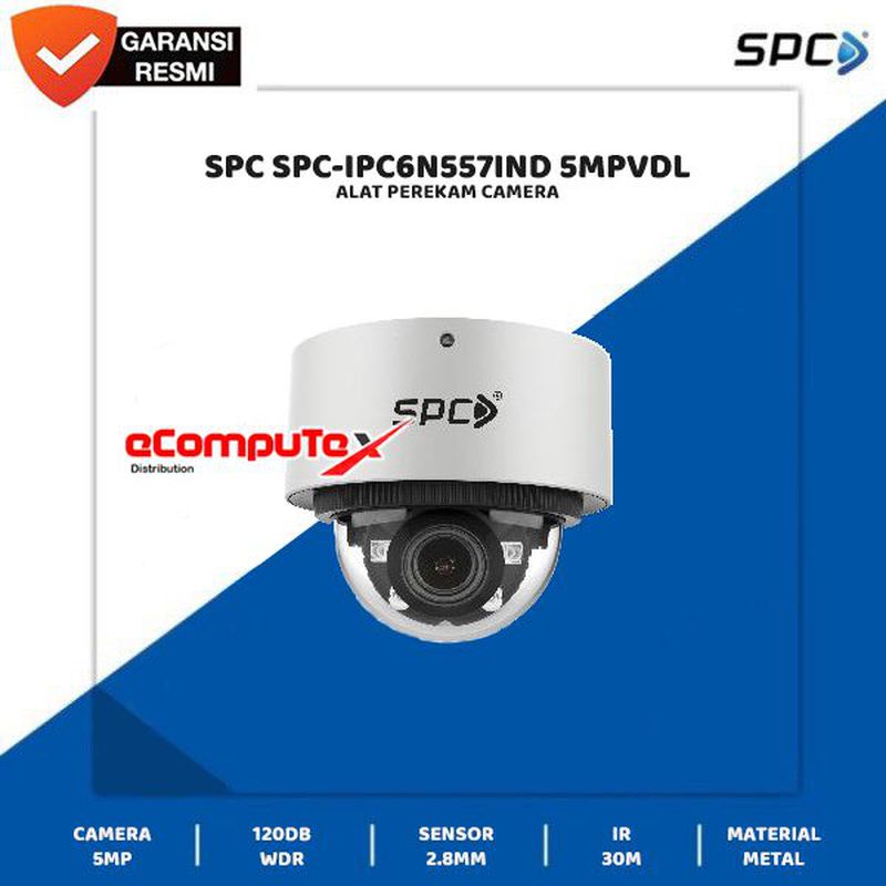 SPC IPC CAMERA INDOOR SPC-IPC6N557IND 5MPVDL - TKDN RESMI