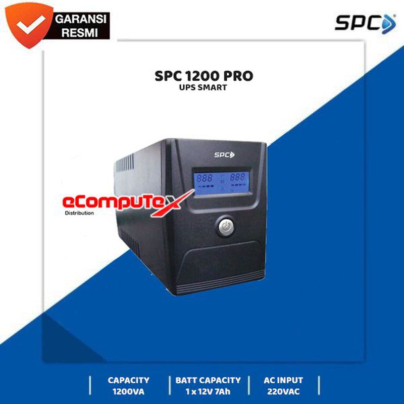 SPC UPS EXPERT 1200 PRO - 1200VA 220VAC