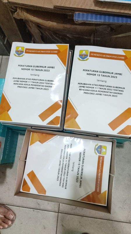 Cetak Buku Perda Costum Ukuran A5