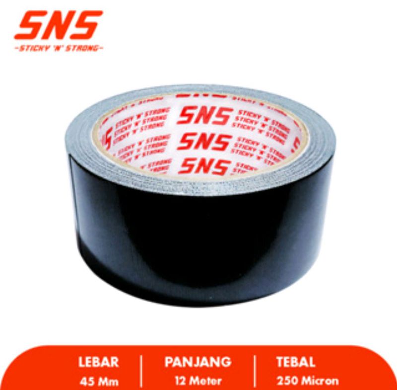 Lakban Hitam 45mm x 12m