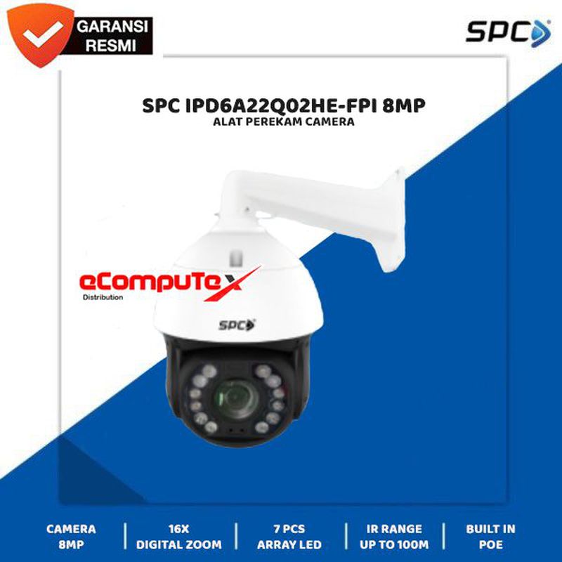 SPC PTZ CAMERA IPD6A22Q02HE-FPI 8MP - TKDN RESMI