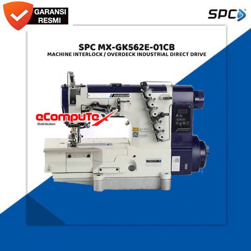 MESIN JAHIT SPC MACHINE INTERLOCK INDUSTRIAL MX-GK562E-01CB