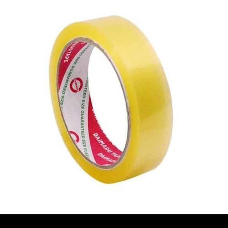 Daimaru selotip bening ukuran 1 inch