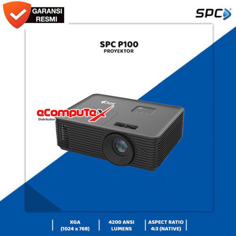 SPC PROJECTOR P100 - 4200 ANSI LUMENS DLP TECHNOLOGY